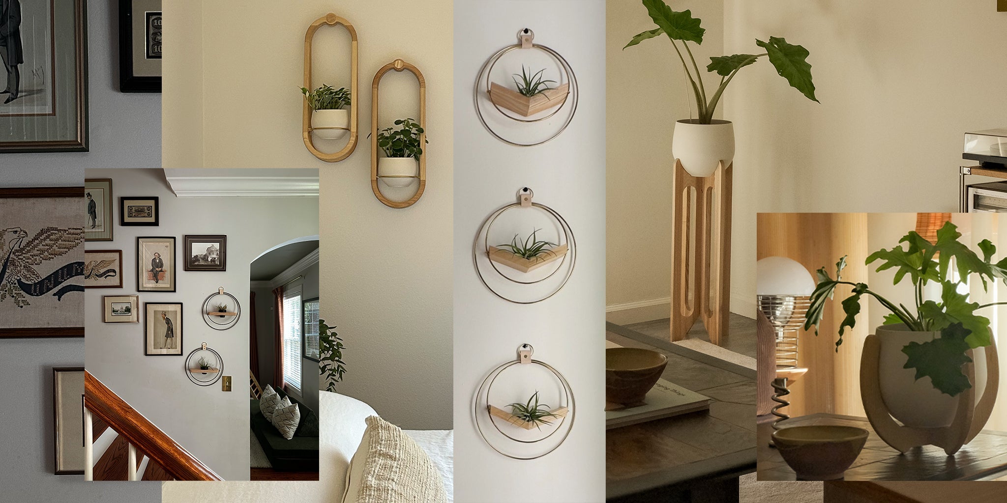Shop Braid & Wood - Modern Hanging Planters, Plant Stands, & Pots
